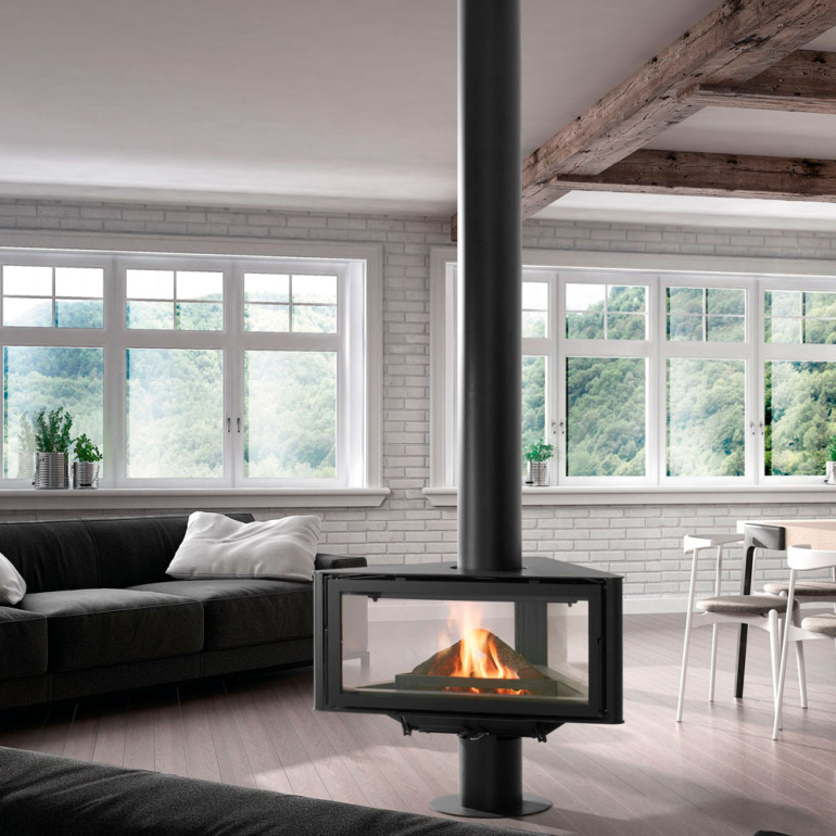 Double Sided Wood Burners | Country Fires Direct